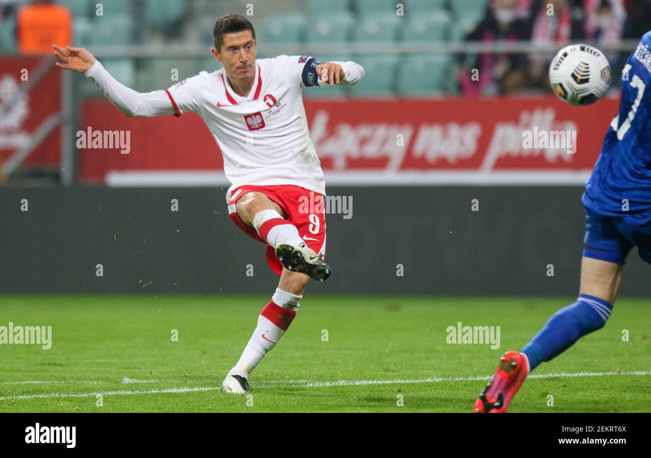 14,10.2020, Breslau, pilka nozna, Liga Narodow, Polska - Bosnien und ...