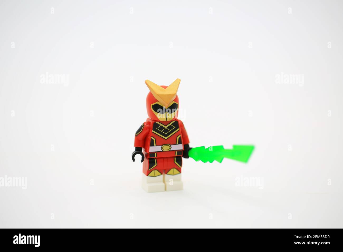 Roter power ranger -Fotos und -Bildmaterial in hoher Auflösung – Alamy