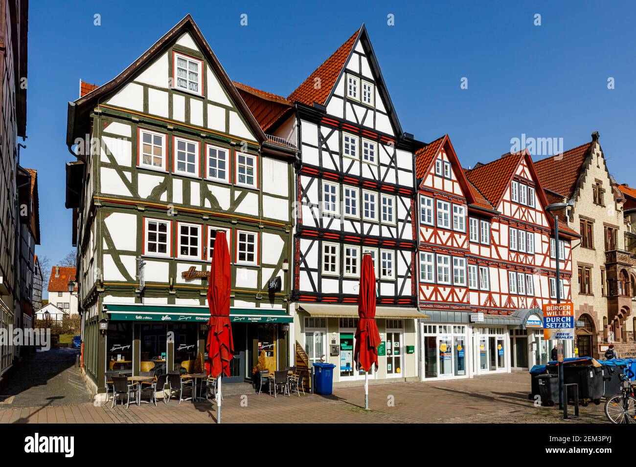 Das Stadtzentrum Von Eschwege Stockfotos und -bilder Kaufen - Alamy