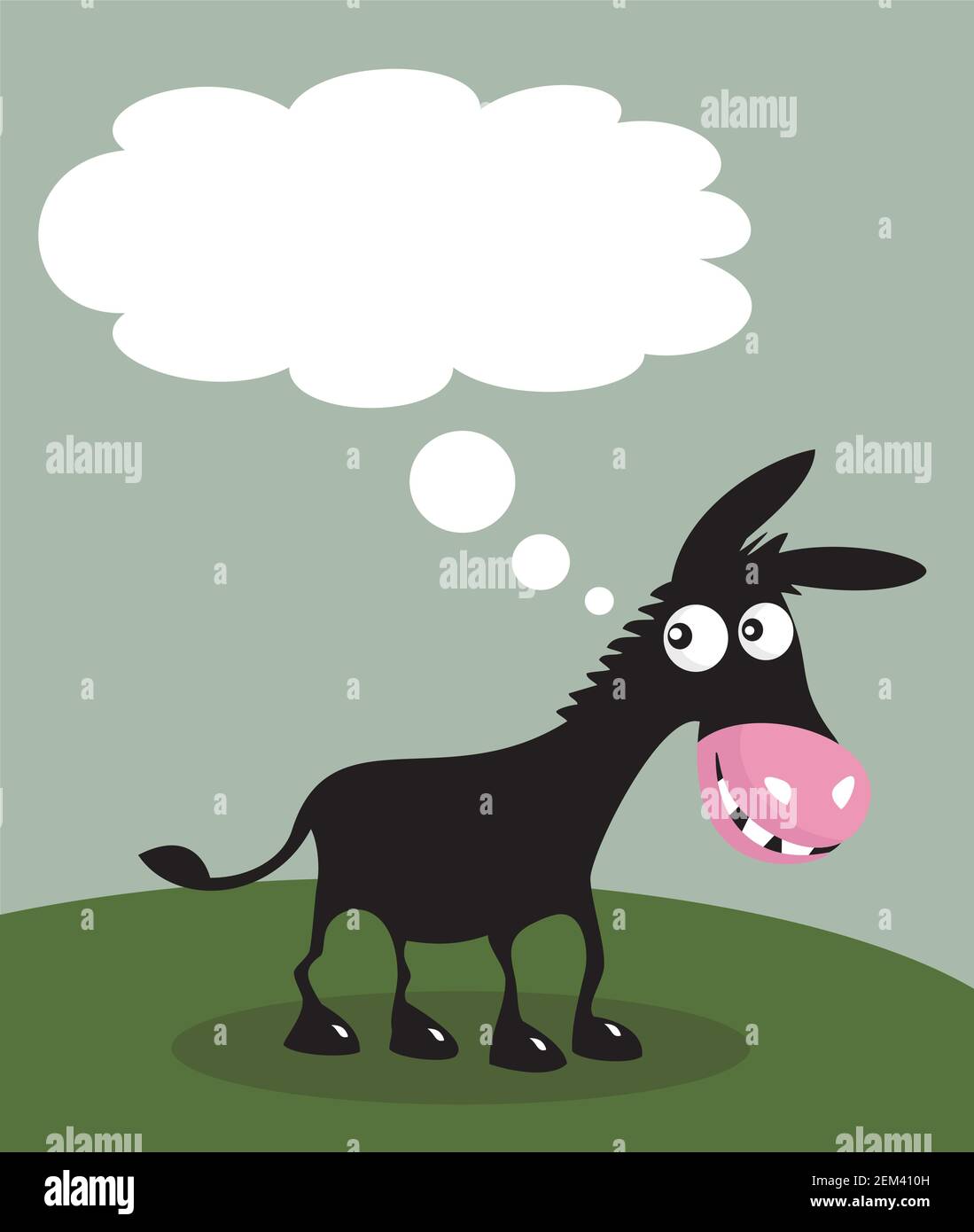 Donkey cartoon illustration -Fotos und -Bildmaterial in hoher Auflösung ...