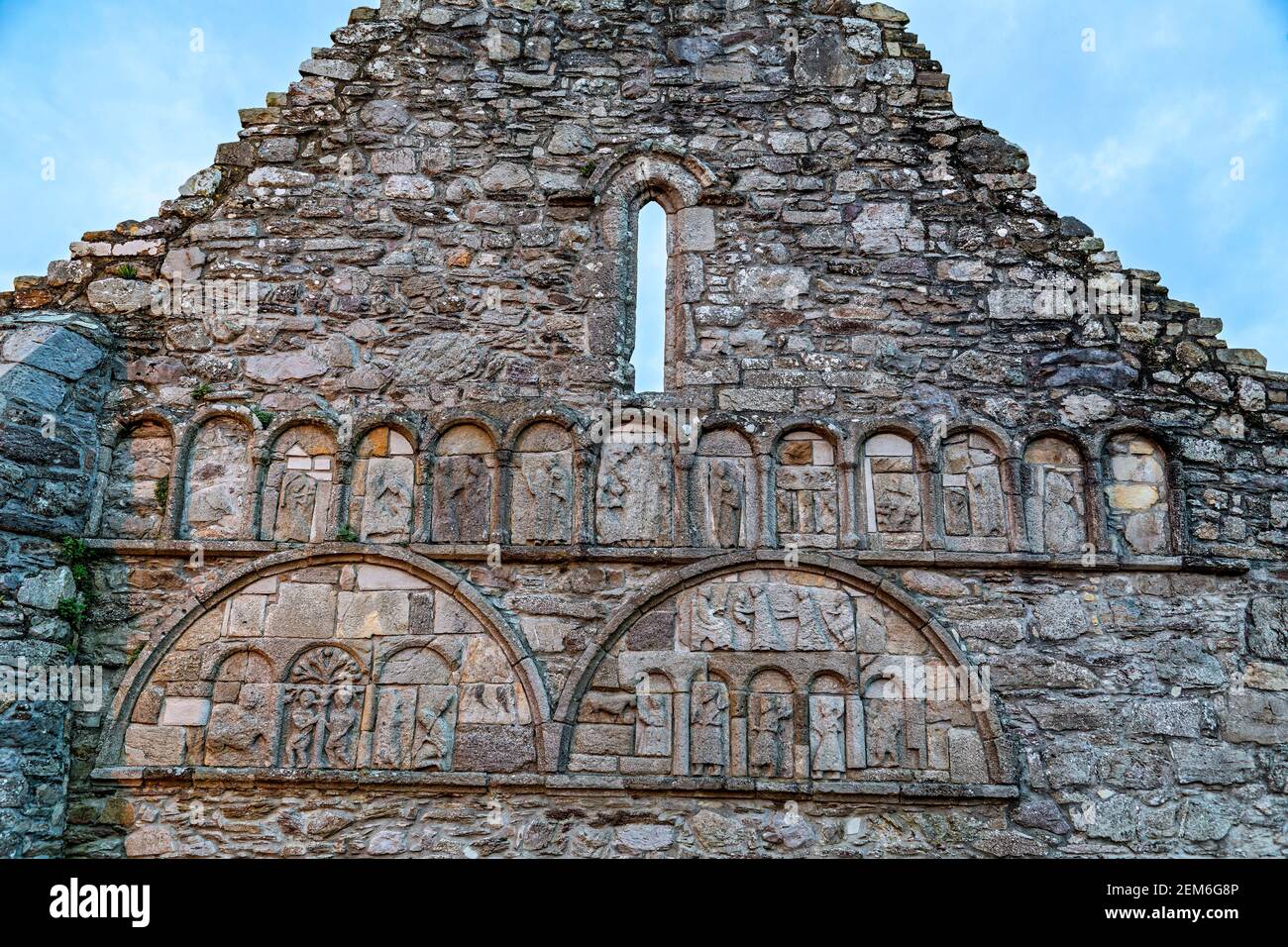 Ardmore, Irland. 11th Mai 2016. Das St. Declan-Kloster, dessen ...