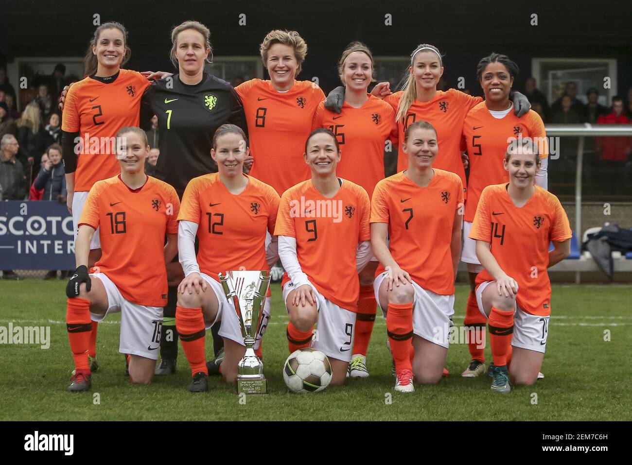 HAARLEM, 05-01-2019 , , Royal Haarlem All-Stars - Ex-Oranje Leeuwinnen ...