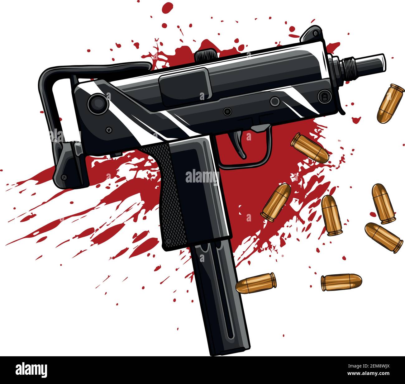 Gewehr waffe waffe Stock-Vektorgrafiken kaufen - Alamy