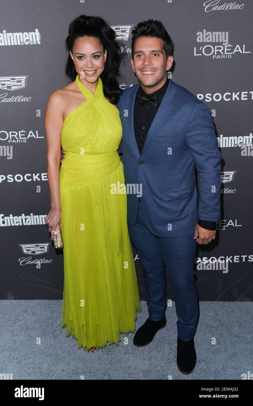 Alyssa Diaz und Gustavo Galindo bei der Entertainment Weekly Pre-sag ...