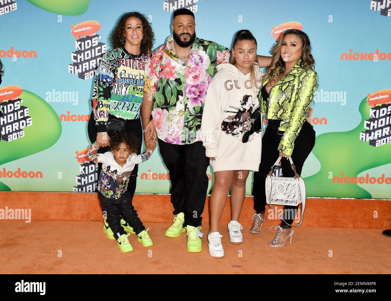 Nicole Tuck, Asahd Tuck Khaled, DJ Khaled und Familie bei Nickelodeon's ...