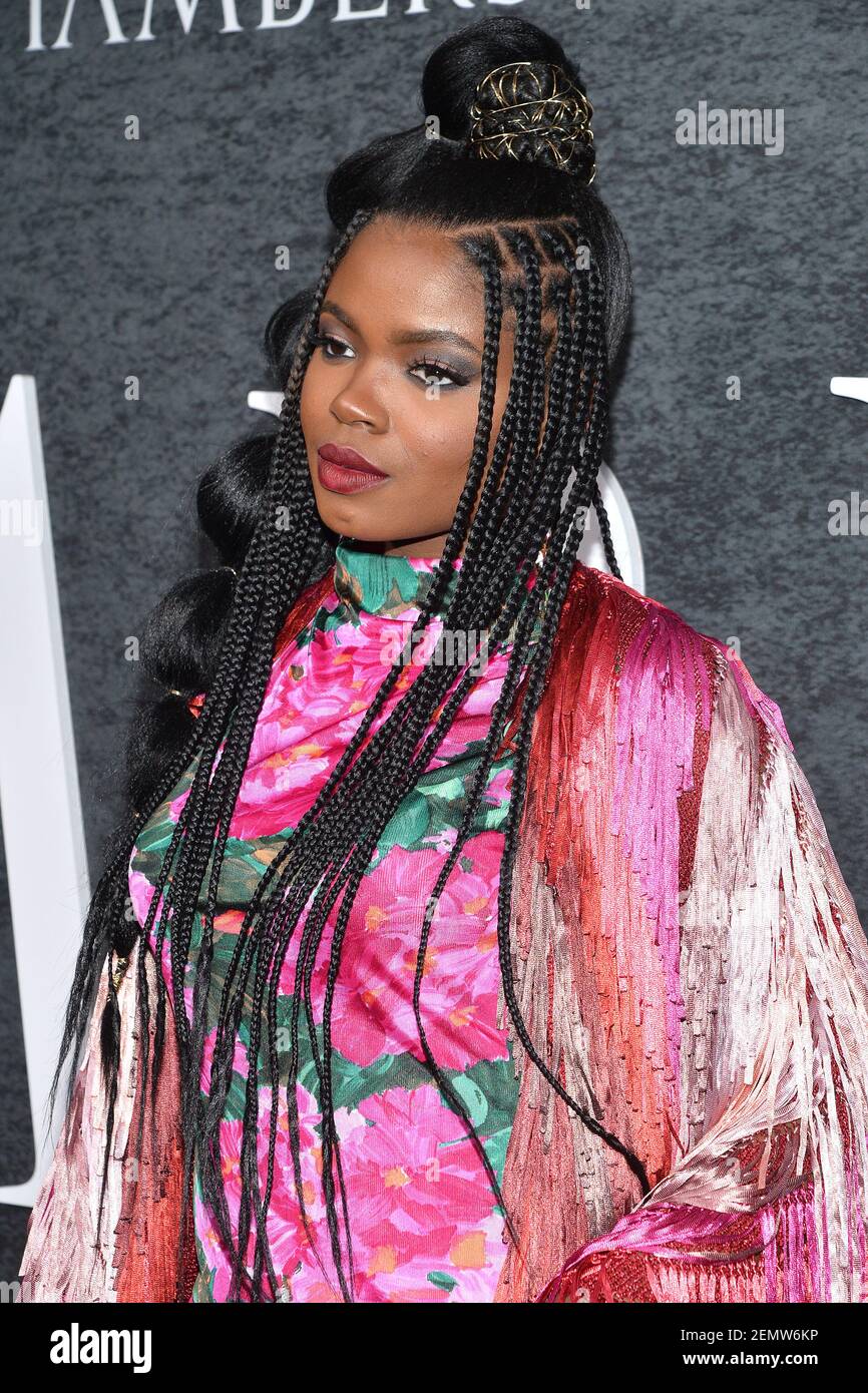 Die Schauspielerin Kyanna Simone Simpson nimmt an Netflix's "Chambers ...