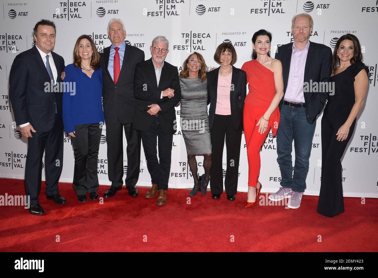 NEW YORK - APRIL 30: (L-R) Komponist Sean Callery, Carolyn Bernstein ...