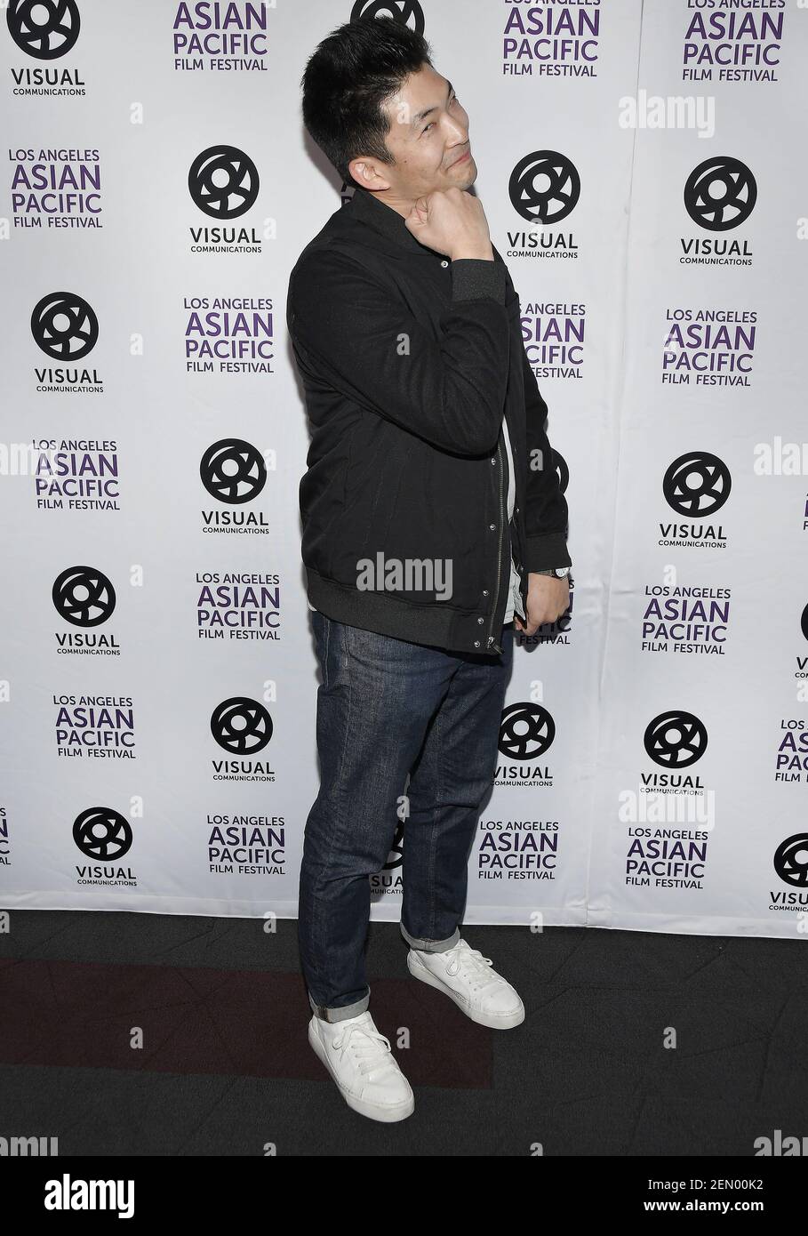 Moderator Phil Yu beim Asian Pacific Film Festival 2019 in Los Angeles ...