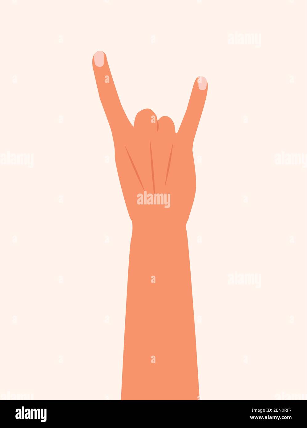 Sign signal hand finger symbols Stock-Vektorgrafiken kaufen - Alamy