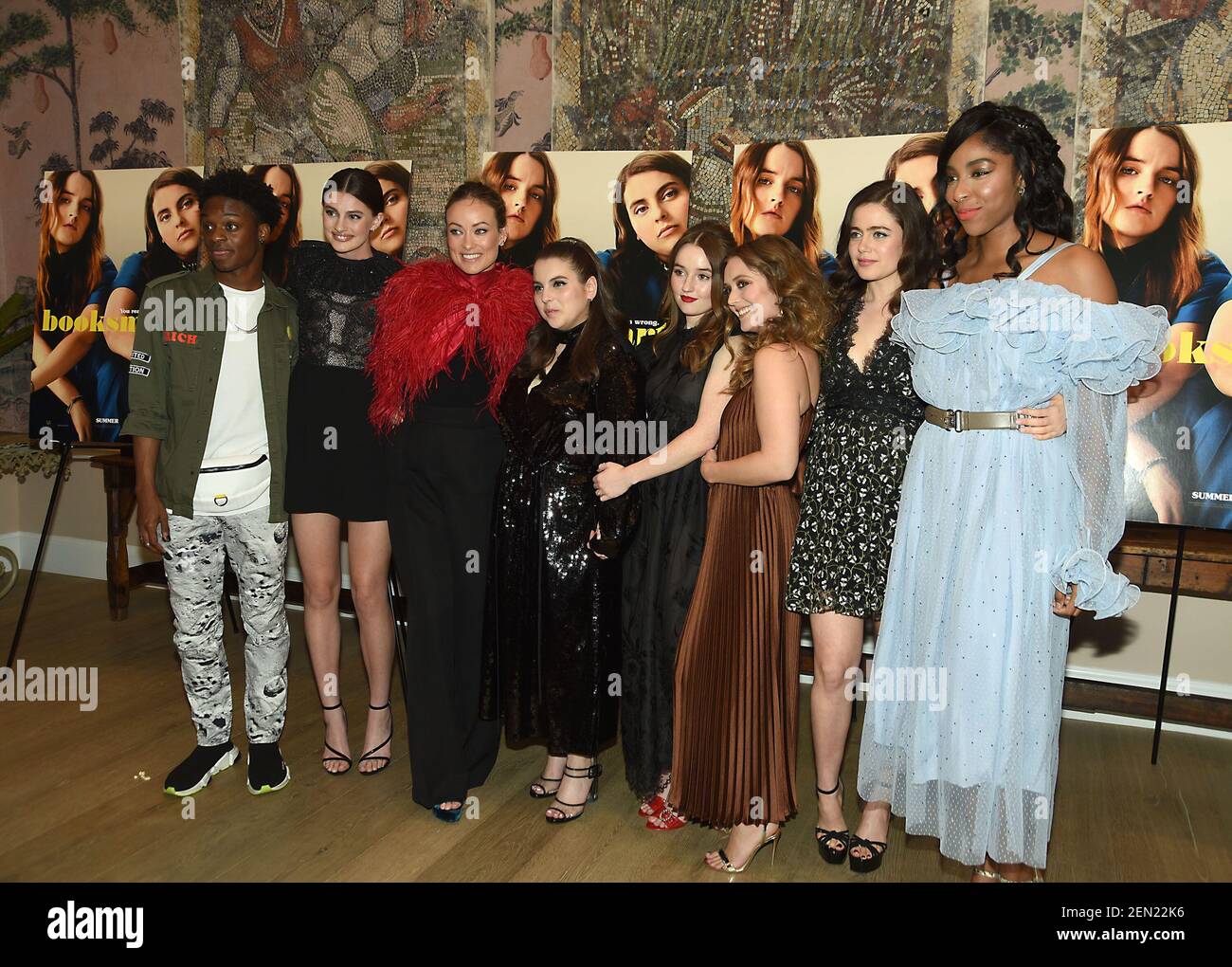 Die Schauspieler Austin Crute, Diana Silvers und Olivia Wilde, Beanie ...