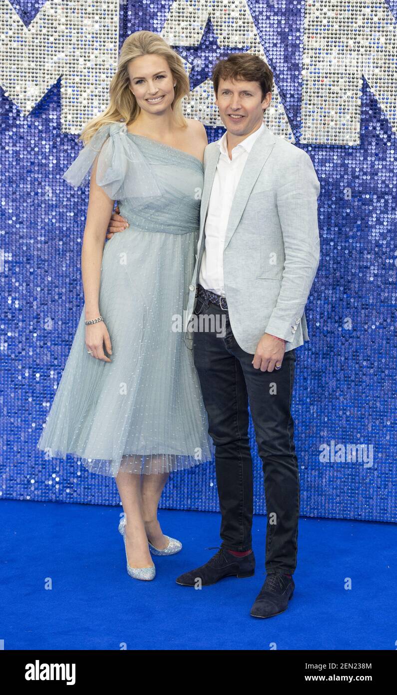Sofia Wellesley und James Blunt besuchen die britische Premiere von ...
