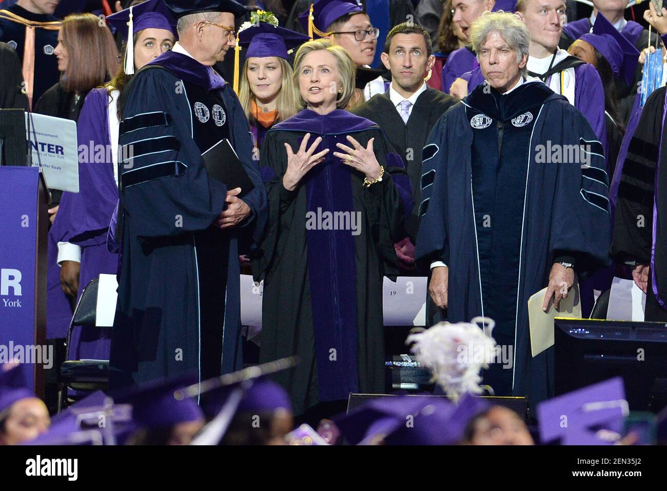 Die ehemalige Staatssekretärin und First Lady Hillary Rodham Clinton ...