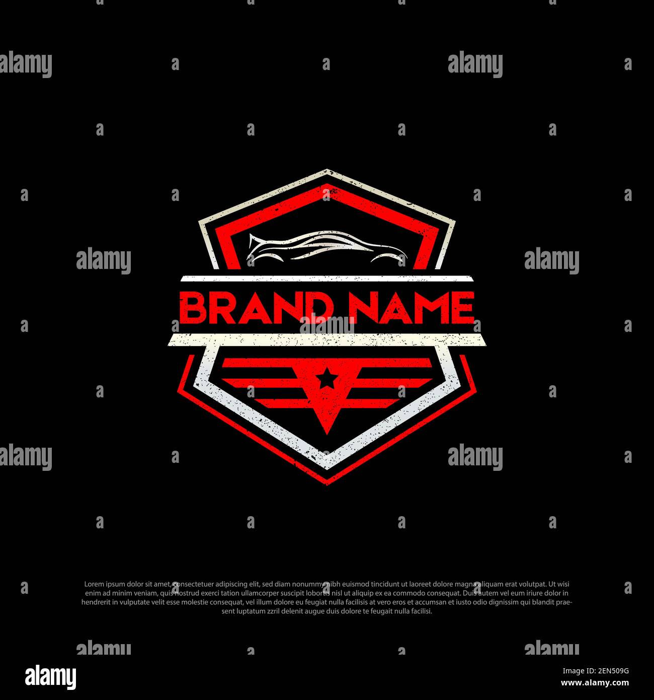 Logo schild auto -Fotos und -Bildmaterial in hoher Auflösung – Alamy