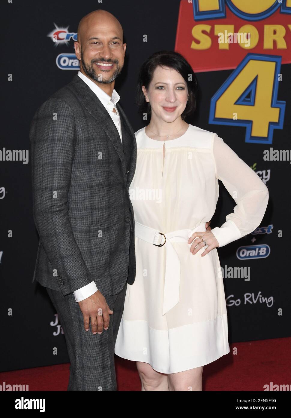 (L-R) Keegan-Michael Key und Elisa Pugliese bei Disney Pixars ...