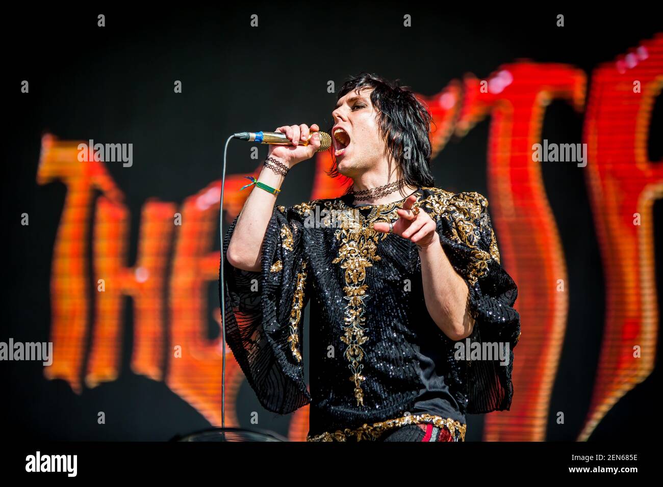The Struts sind eine englische Rockband, bestehend aus Luke Spiller ...