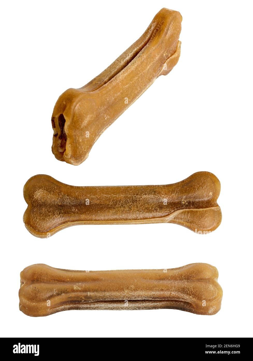 Knochen für einen Hund aus Sehnen und Knorpel mit dem Zusatz von ...