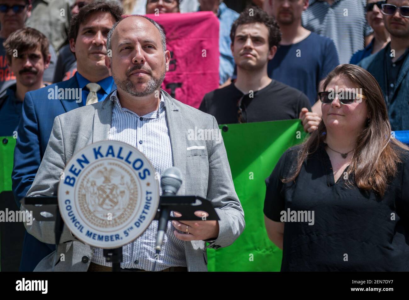 William Beckler, Extinction Rebellion Aktivist. - am 24. Juni 2019 ...