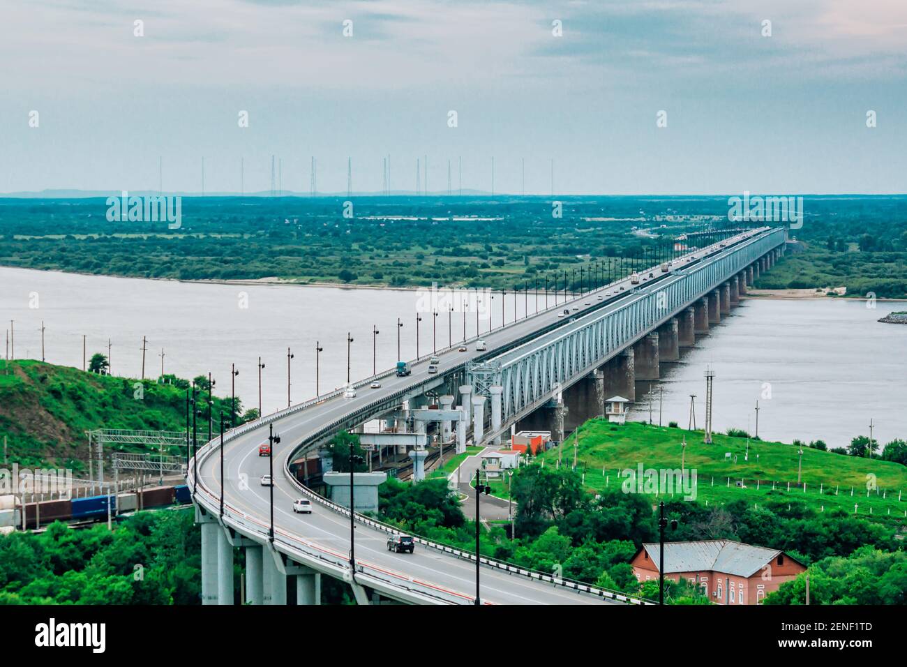 Amur fluss transsibirische eisenbahn -Fotos und -Bildmaterial in hoher Auflösung – Alamy