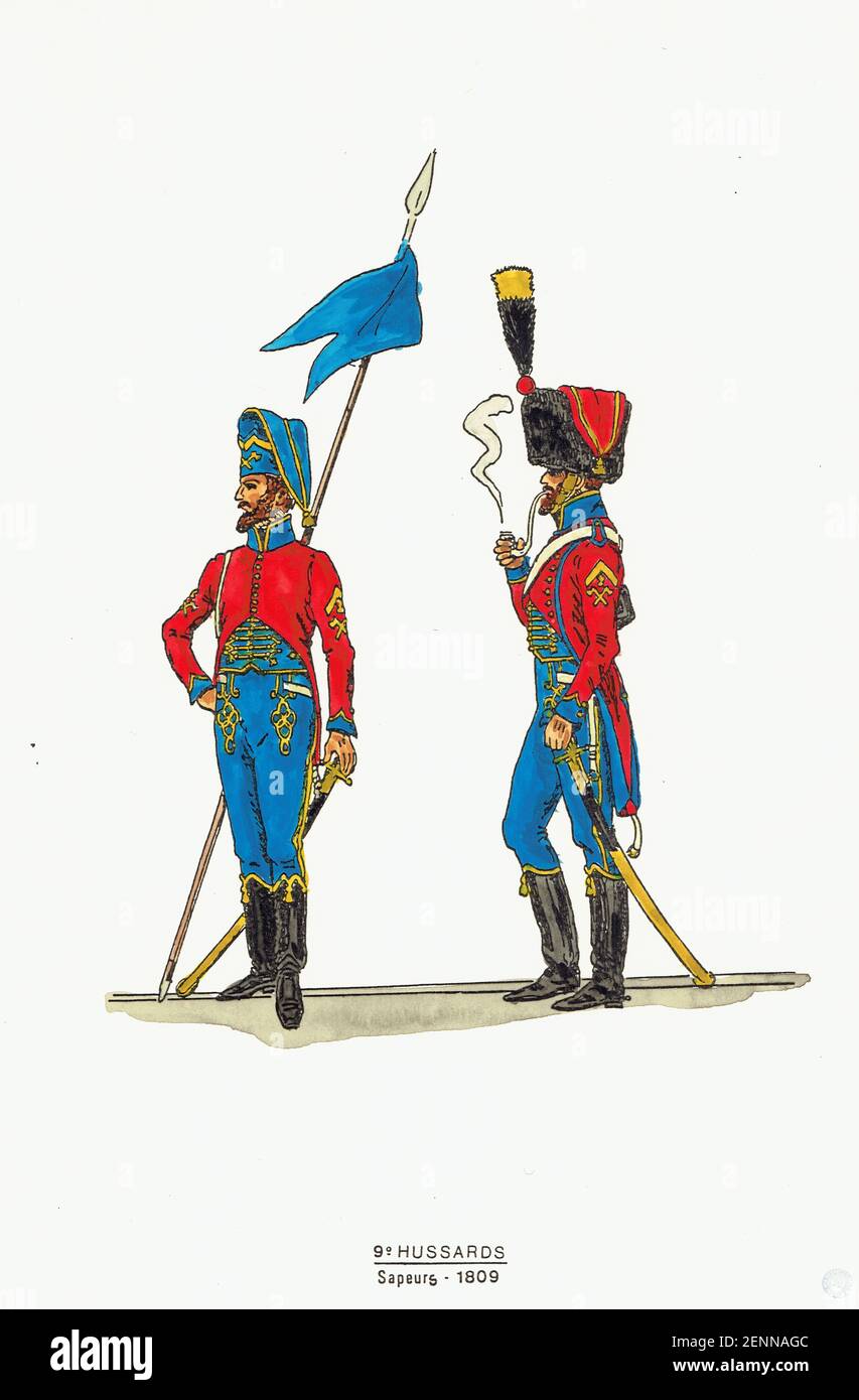 Regiment de hussards -Fotos und -Bildmaterial in hoher Auflösung – Alamy