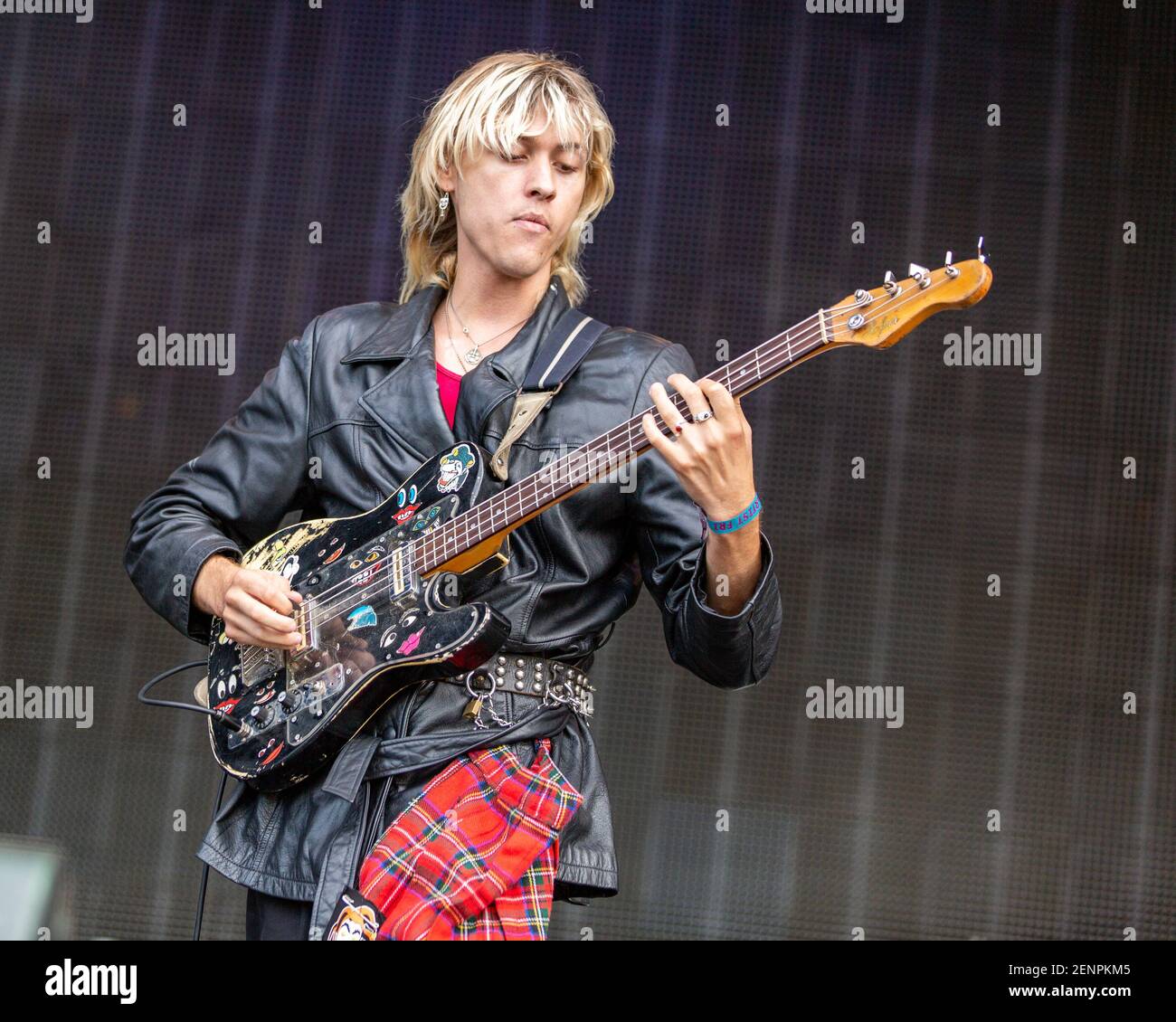 Wyatt Shears of the Garden beim Riot Fest Music Festival im Douglas ...
