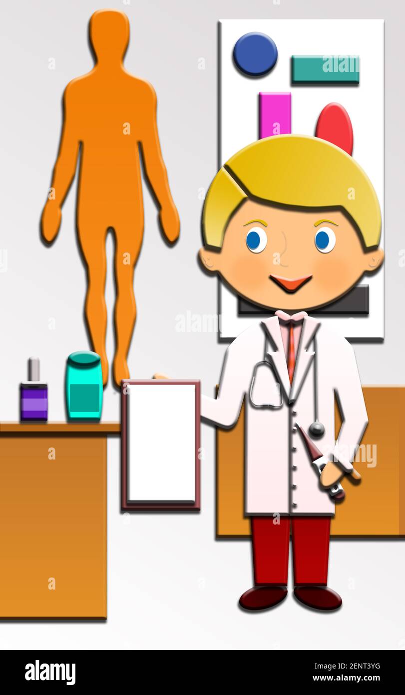 Berufe Clipart Arztpraxis