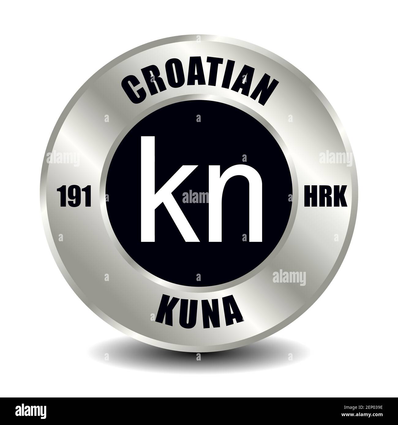 Kroatien kuna kassenzeichen Stock-Vektorgrafiken kaufen - Alamy