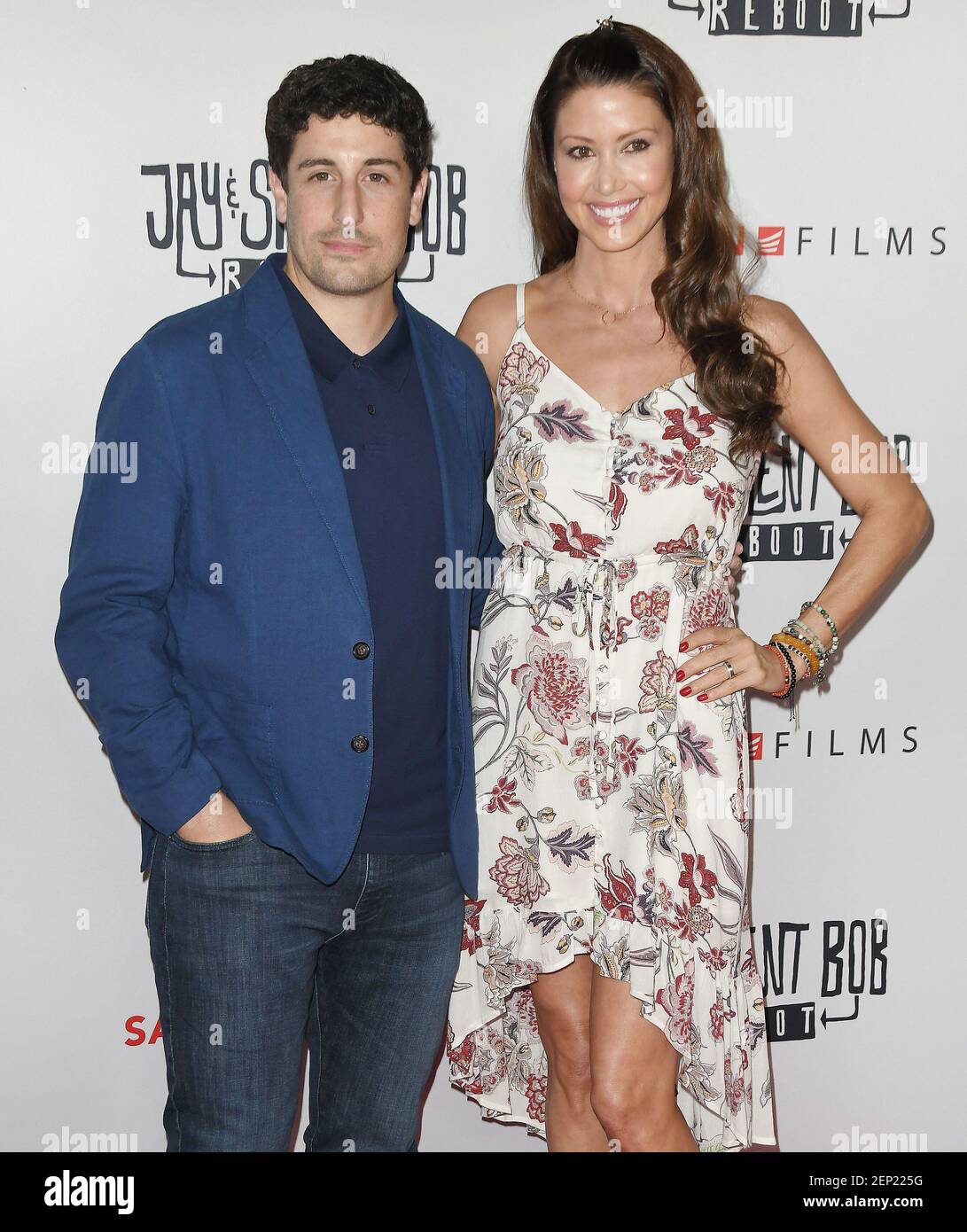 (L-R) Jason Biggs und Shannon Elizabeth bei The JAY UND SILENT BOB ...