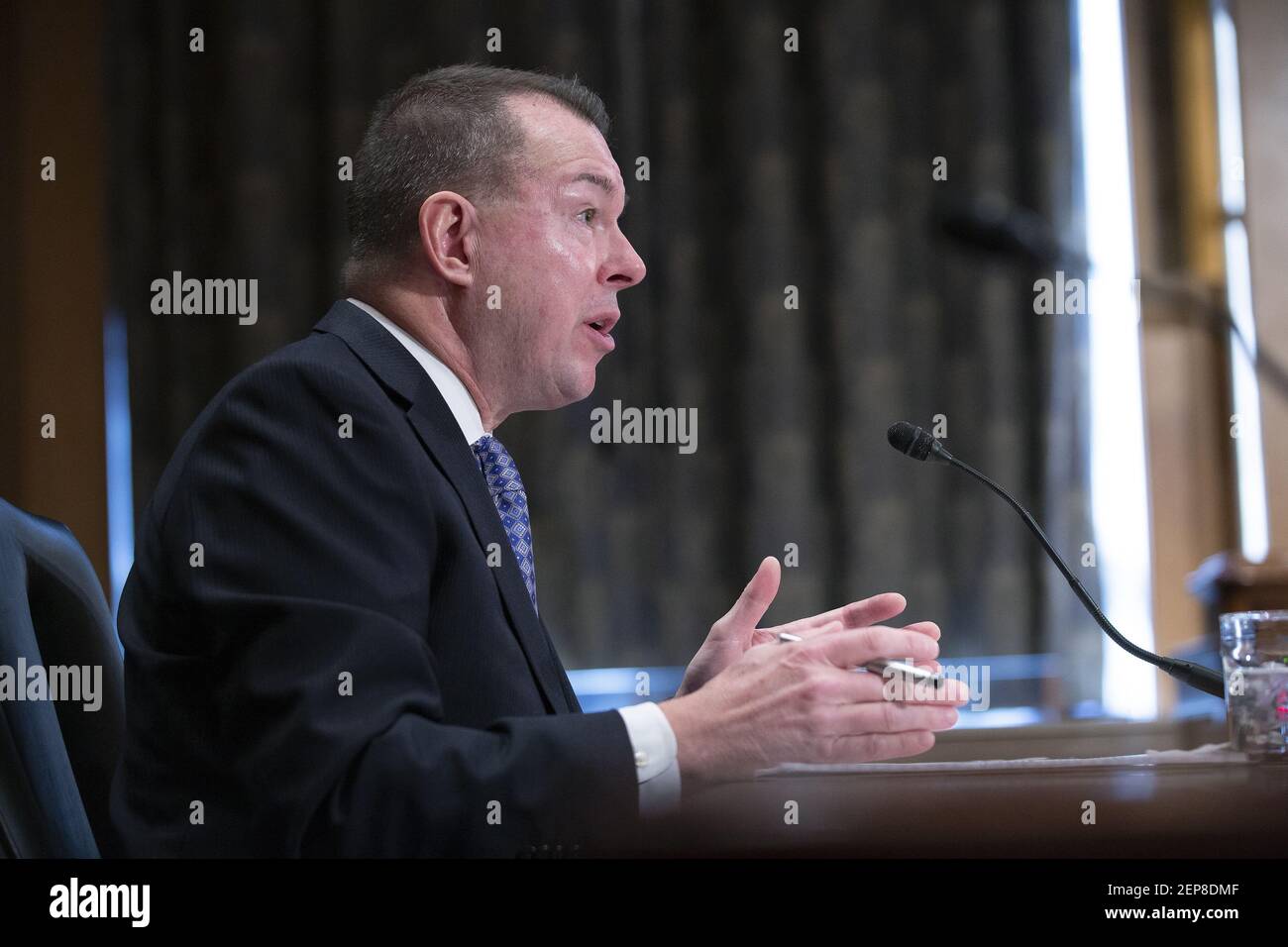 Peter Gaynor bezeugt am Donnerstag, den 14. November 2019, vor dem US ...