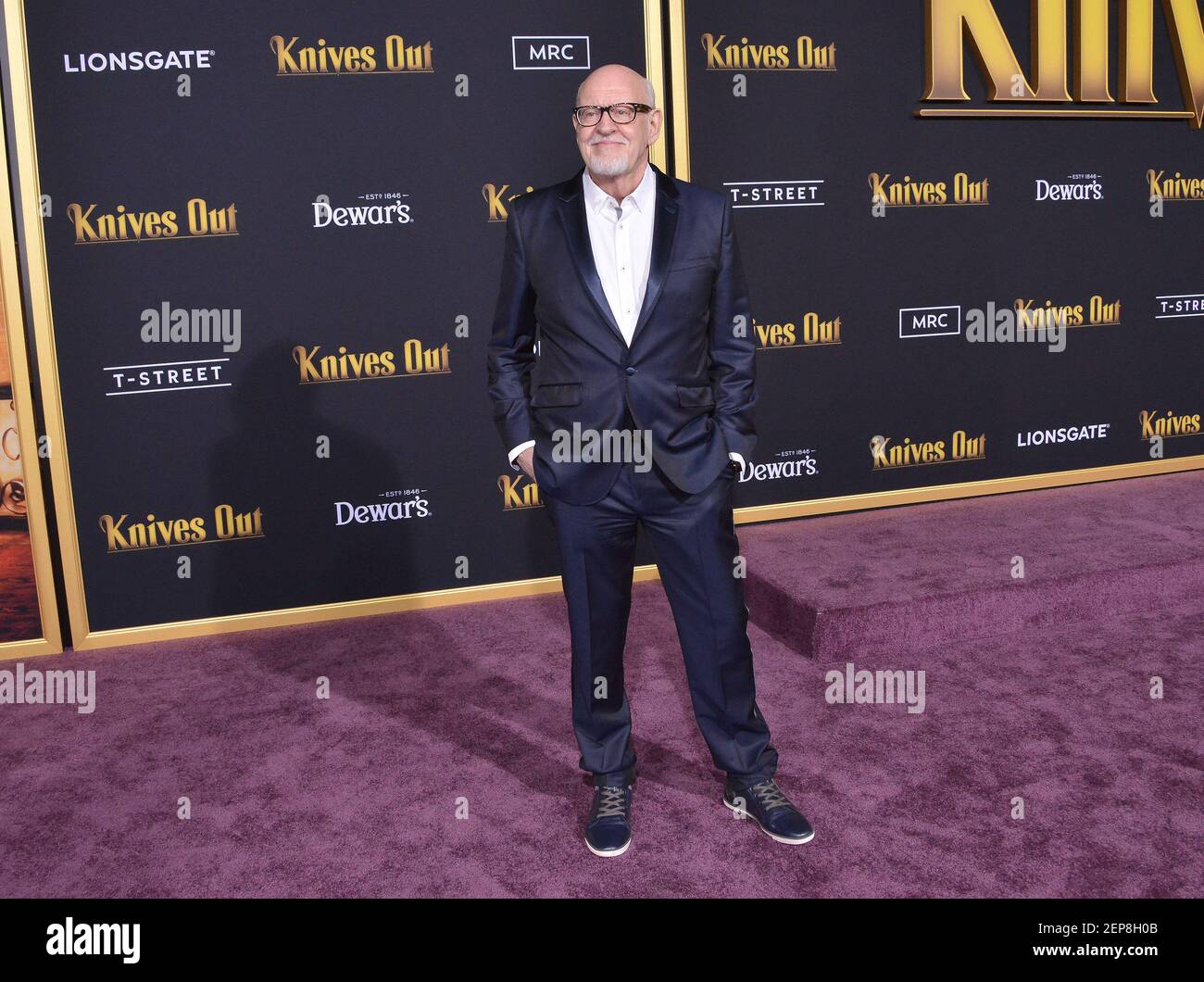 Frank Oz kommt bei der MESSER AUS Los Angeles Premiere im Barker Hangar ...