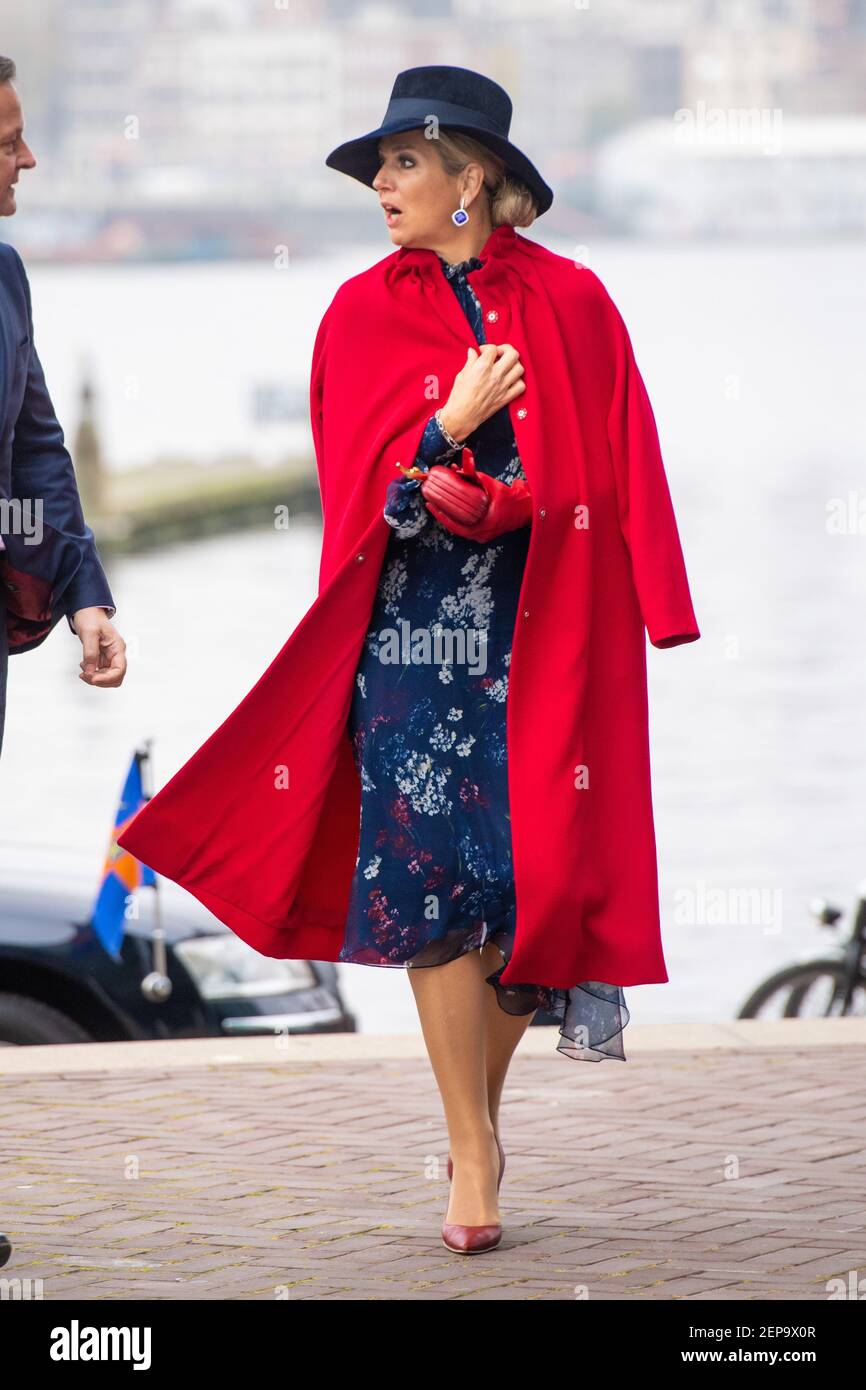 Königin Maxima bei der Eröffnung der Humania-Ausstellung im NEMO ...