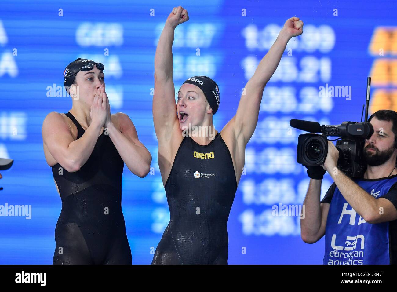 NIEDERLANDE NED Gold Medal Ex Aequo VAN VLIET Tamara , TOUSSAINT Kira ...