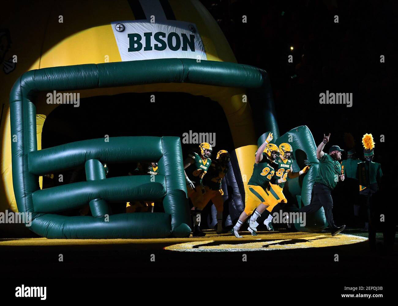 7. Dezember 2019: North Dakota State Bison Cheftrainer Matt Entz führt ...