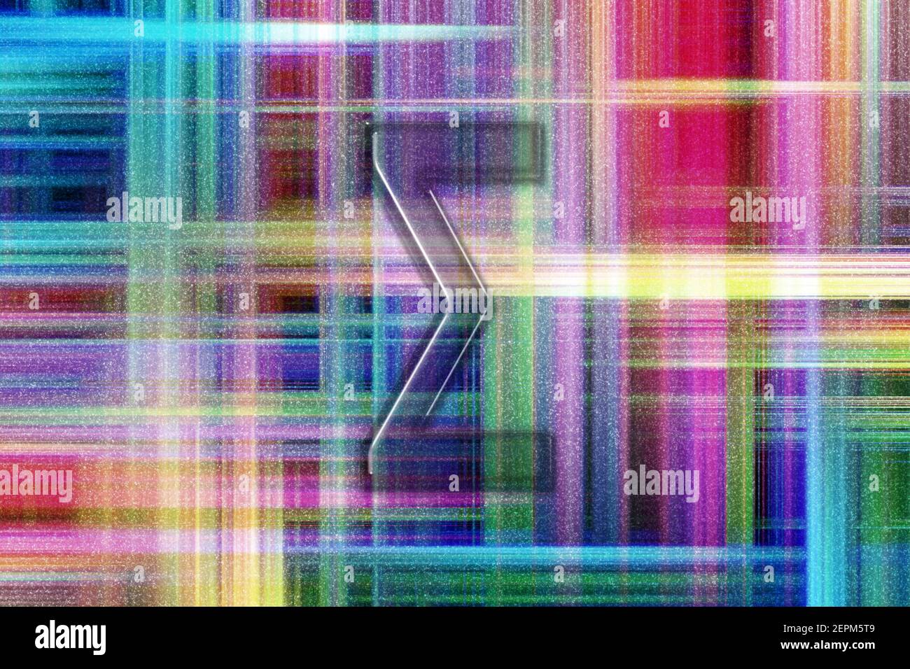 Sigma-Zeichen. Sigma Buchstabe, griechisches Alphabet Symbol, bunt ...