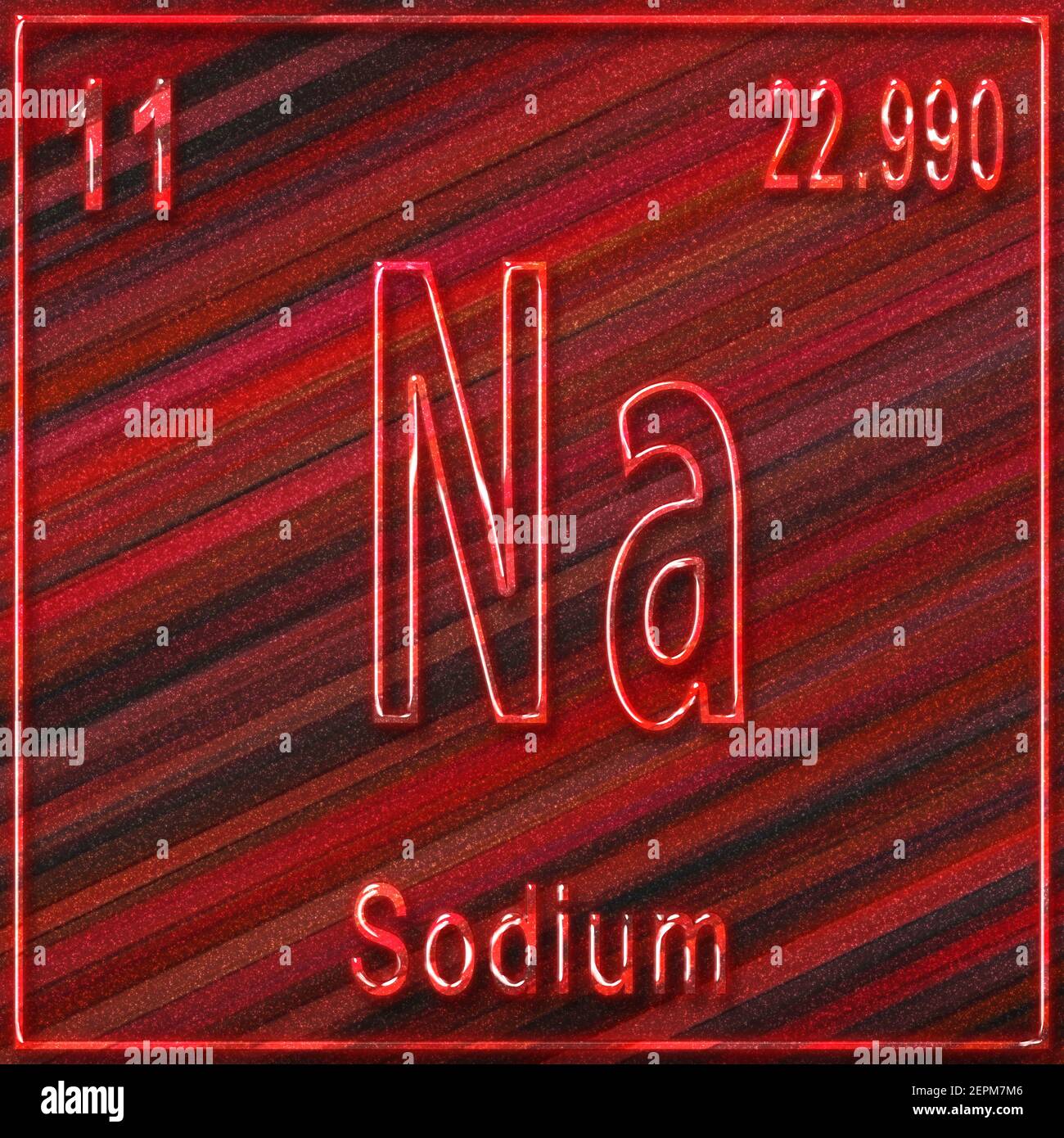 Symbol Chemical Element Sodium Stockfotos und -bilder Kaufen - Alamy