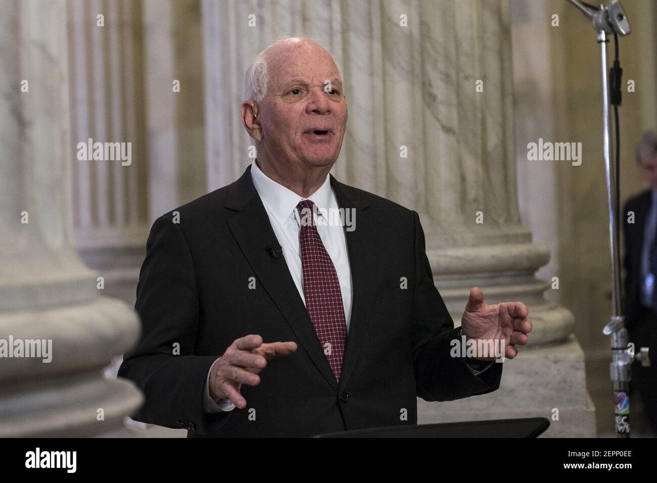 US-Senator Ben Cardin (Demokrat von Maryland) während eines ...