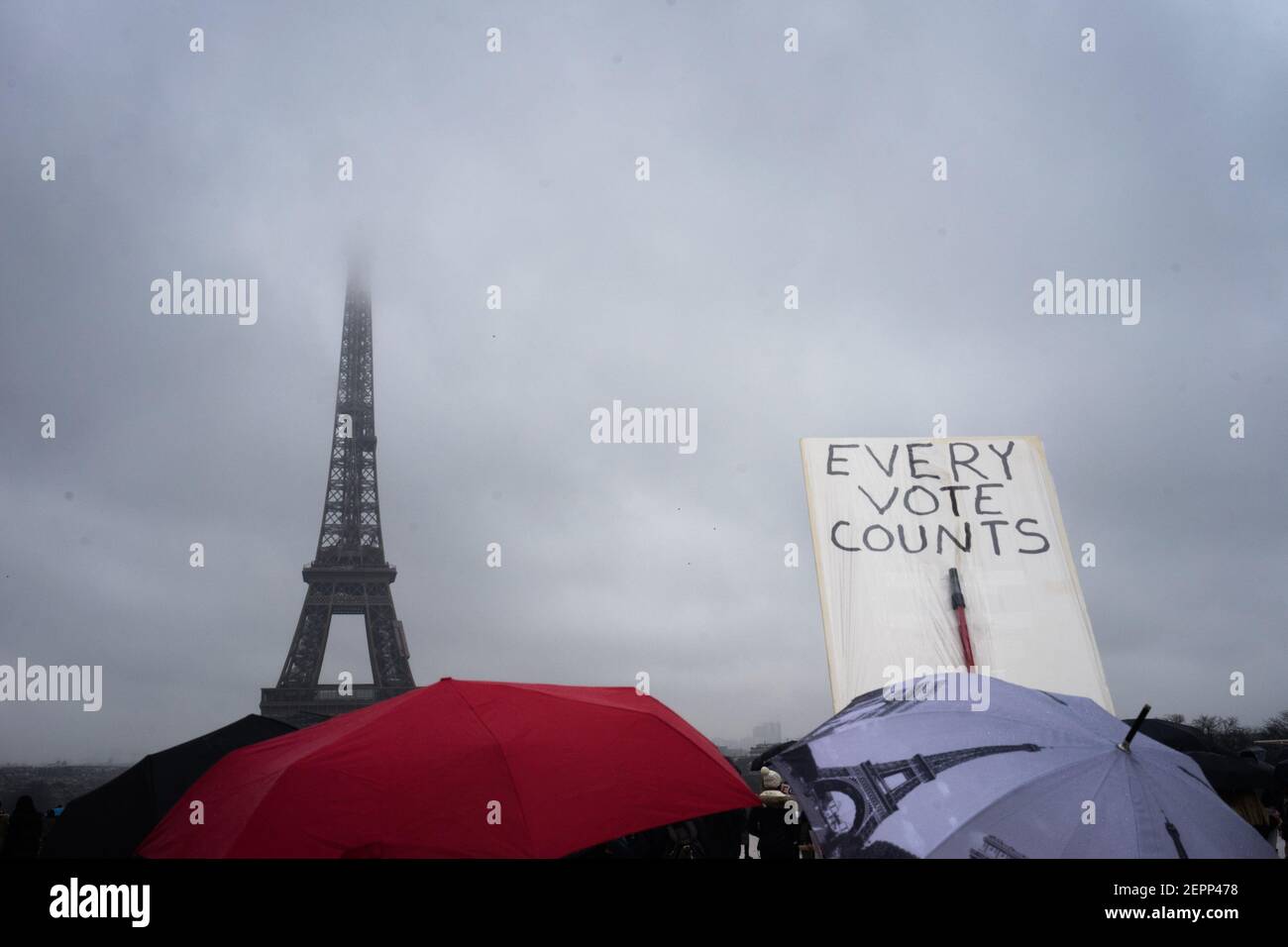 21. Januar 2018 - zum ersten Jahrestag der Amtseinführung von Präsident ...