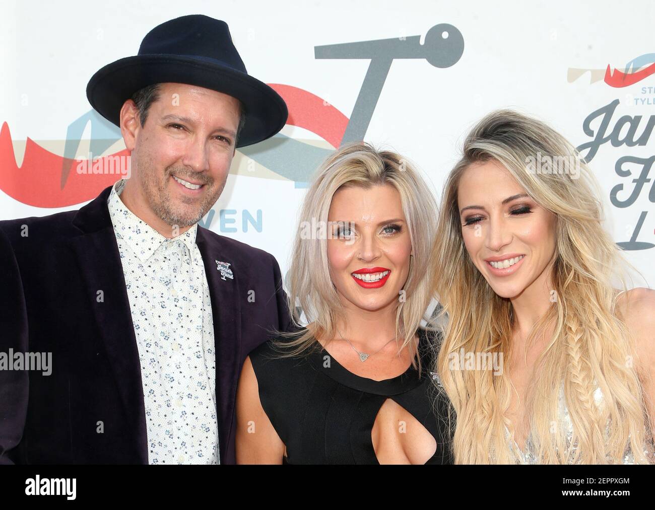 LOS ANGELES, Ca - 28. Januar: Aimee Preston, Gäste, bei Steven Tyler ...