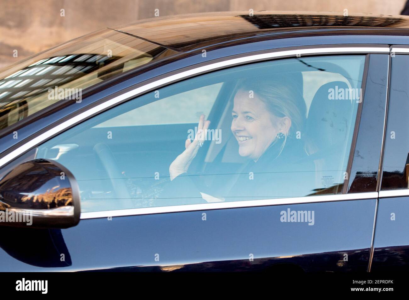 Prinzessin Mabel verlässt den Königspalast nach der Feier des 80th ...