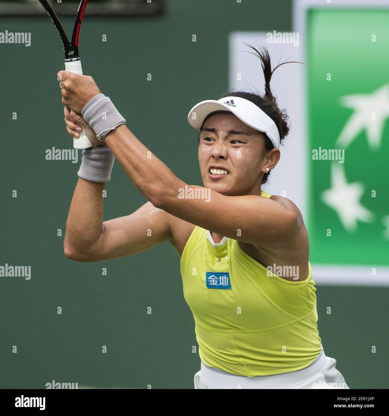 13. März 2018: Qiang Wang (CHN) besiegt von Simona Halep (ROU) 7-5, 6-1 ...