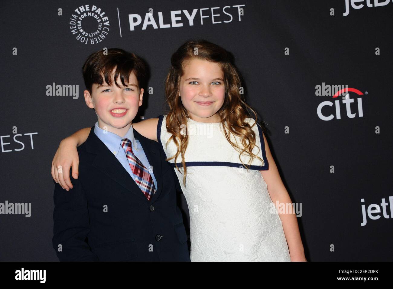 Iain Armitage Raegan Revord Nimmt Am Paleyfest La Teil Das Die Big
