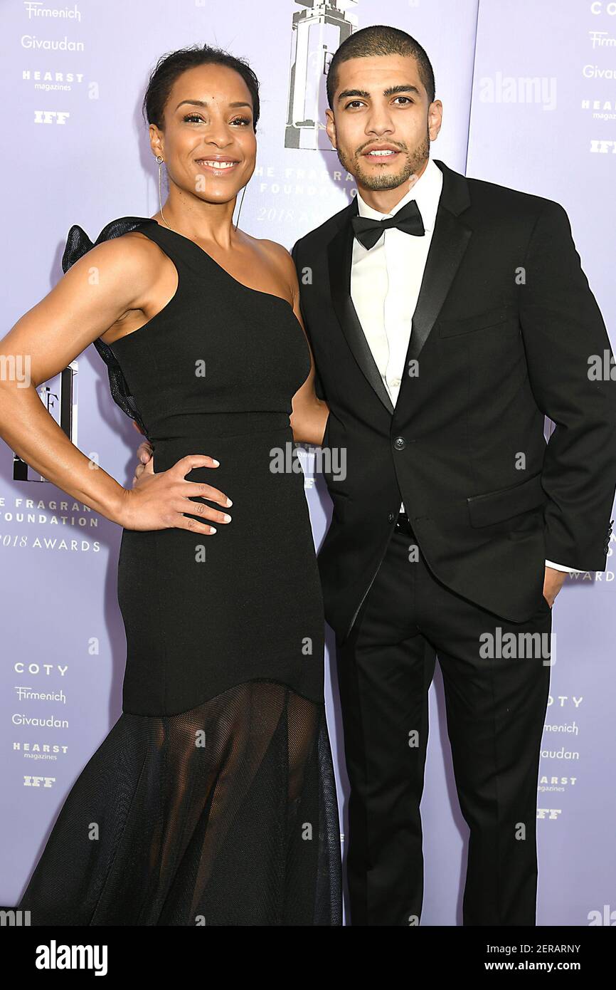 Rick Gonzalez und seine Frau Sherry Aon nehmen am 12. Juni 2018 an den Frangrance Foundation ...