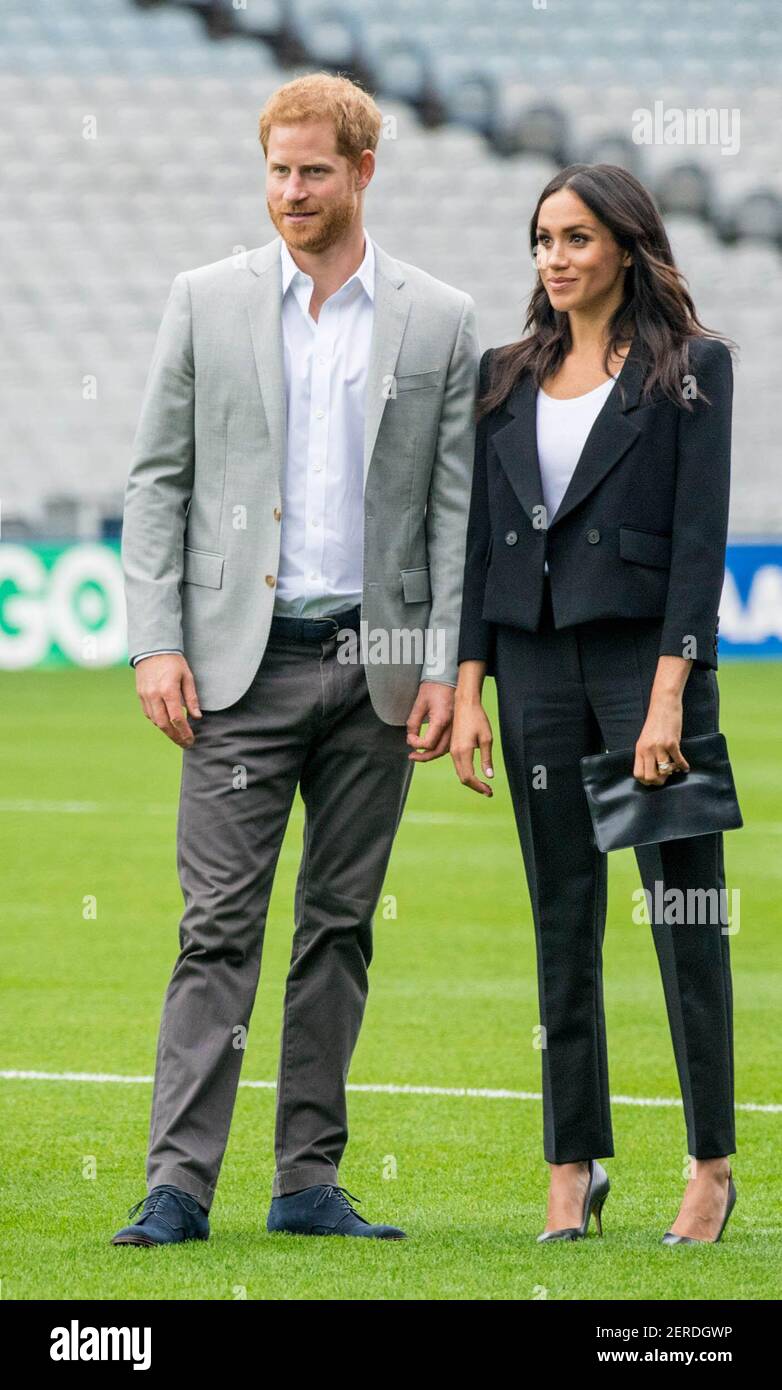 11-07-2018 Croke Meghan Markle und Prince Harry besuchen den Croke Park ...