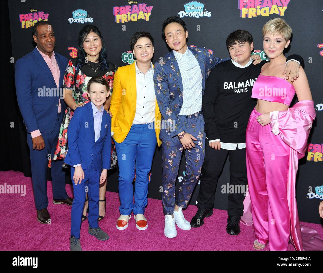 L-R: Schauspieler Alex Desert, Kahyun Kim, Jason Maybaum, Marlowe ...