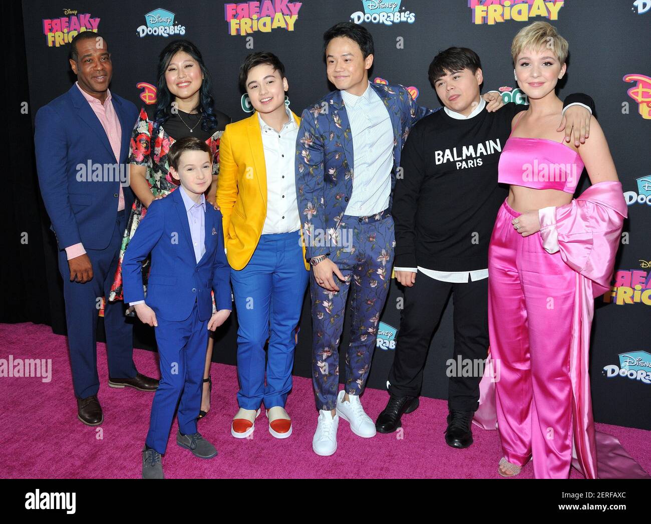 L-R: Schauspieler Alex Desert, Kahyun Kim, Jason Maybaum, Marlowe ...