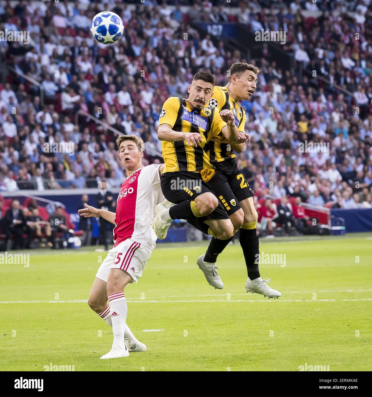 AMSTERDAM, AFC Ajax - AEK Athen FC, Fußball, Champions League, Saison 2018-2019, 19-09-2018 ...