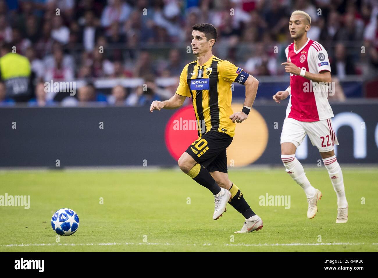 AMSTERDAM, AFC Ajax - AEK Athen FC, Fußball, Champions League, Saison 2018-2019, 19-09-2018 ...