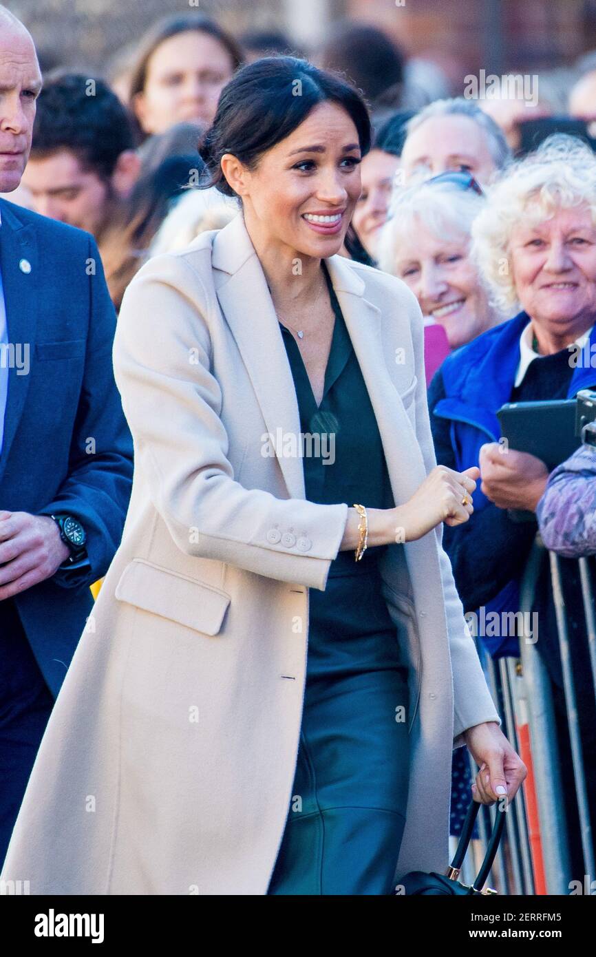 Prinz Harry und Meghan Markle, Herzog und Herzogin von Sussex begrüßen ...