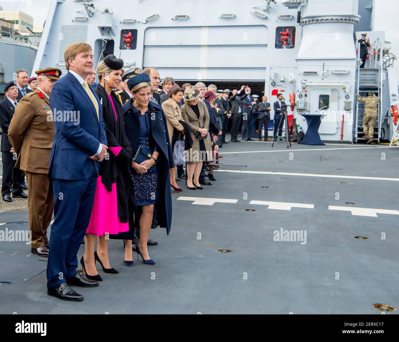 König Willem-Alexander der Niederlande, Königin Maxima der Niederlande ...