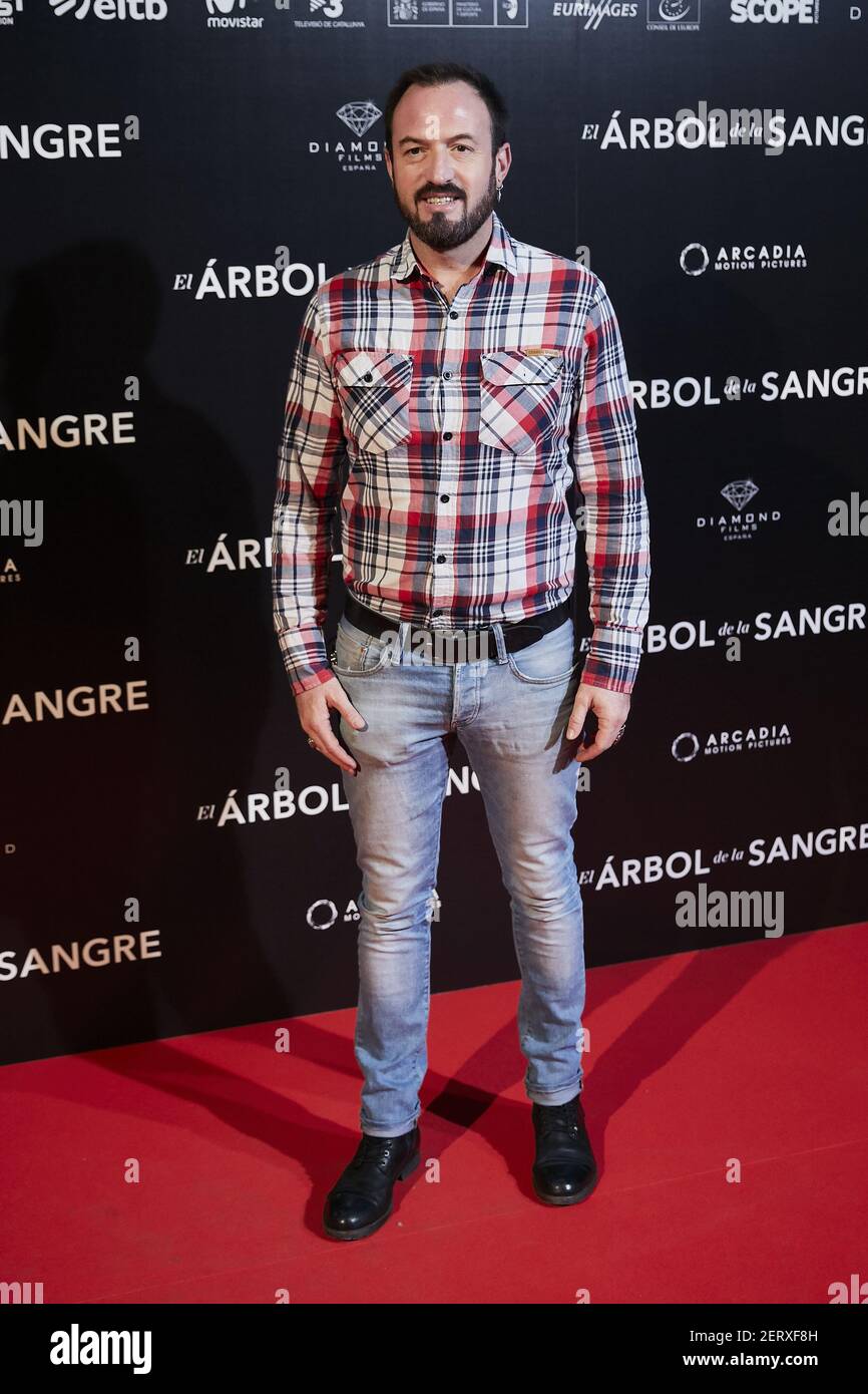 Alex O'dogherty nimmt an der Premiere von 'El Arbol de la Sangre' im ...