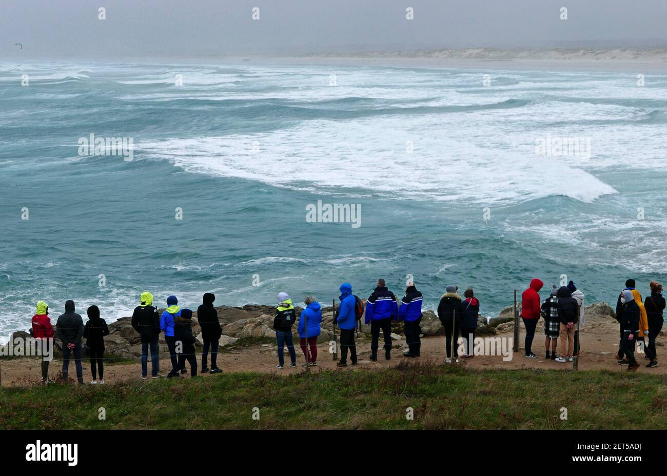 Plage De Pors Carn Stockfotos und -bilder Kaufen - Alamy
